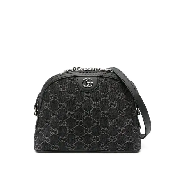 Gucci Gg Supreme Monogram Canvas Jacquard Satchel Bag