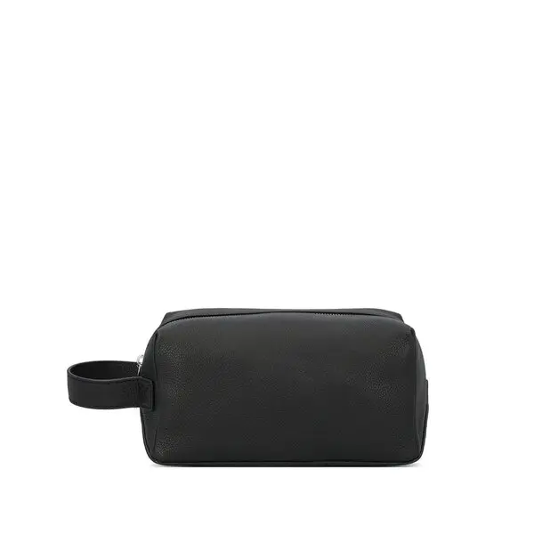 Fendi Logo Detail Zip Fastening Top Handle Bag - Black