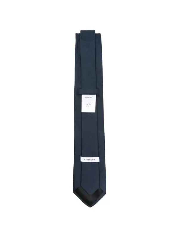 Givenchy Textured Silk Neck Tie