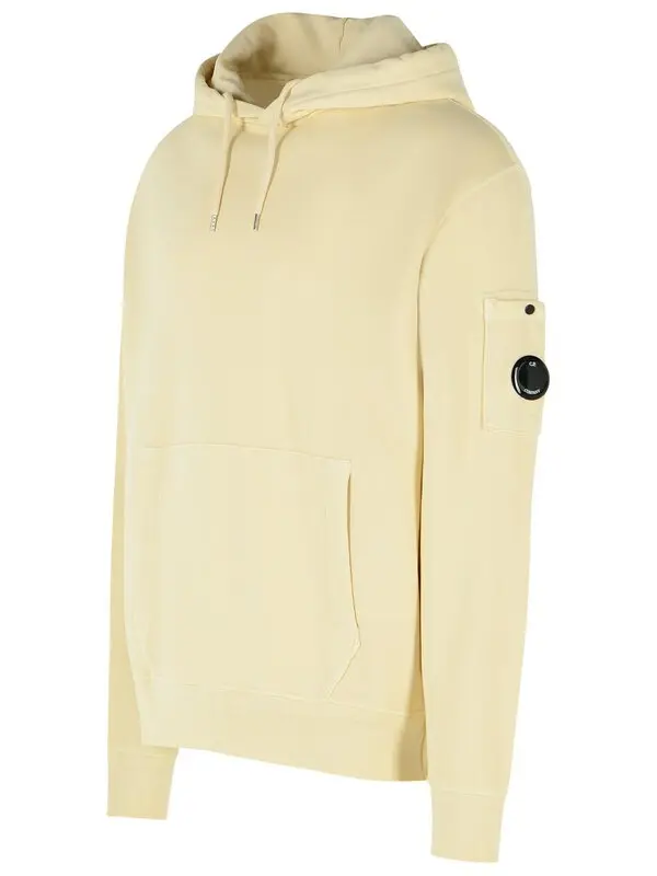 C.P. COMPANY Cotton Sweatshirt - Cream