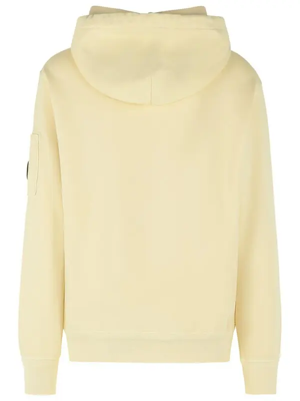 C.P. COMPANY Cotton Sweatshirt - Cream