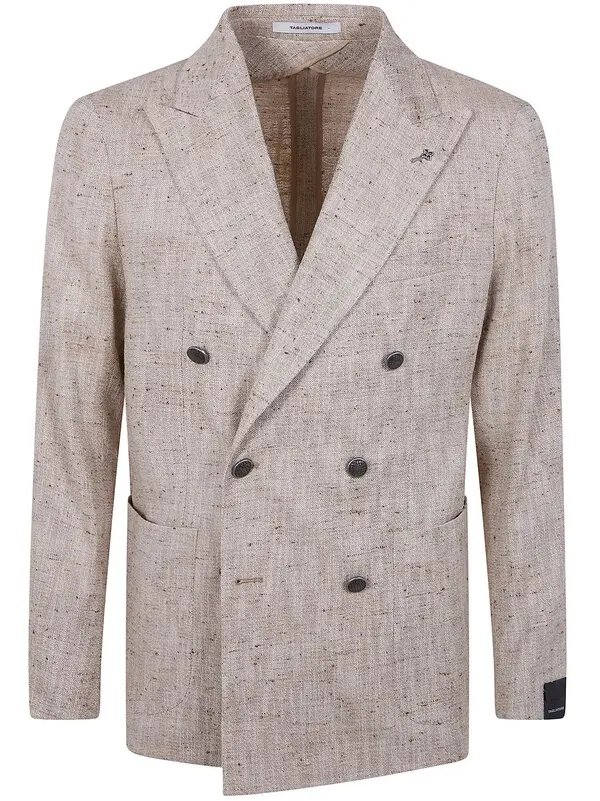 Tagliatore Montecarlo Double Breasted Blazer - Multicolor