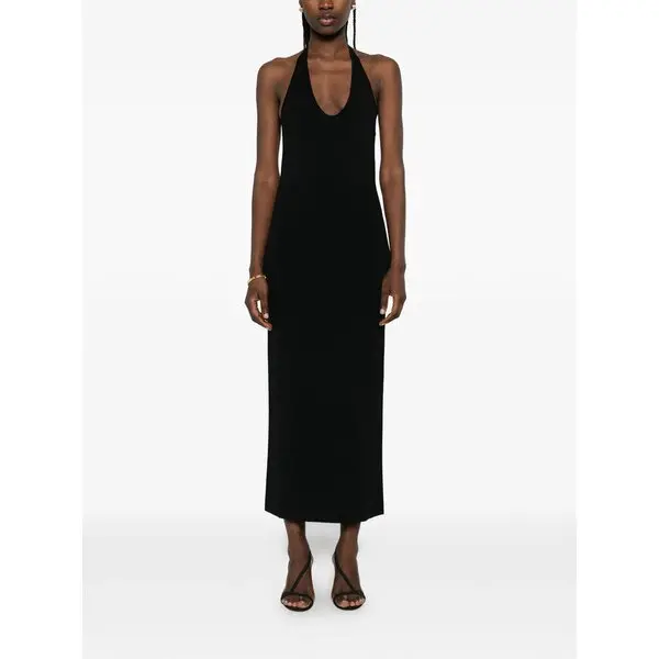 TOTEME Halterneck Sleeveless Straight Hem Dress