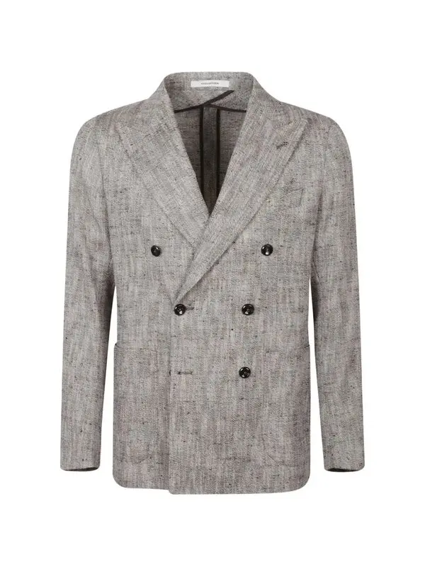 Tagliatore Montecarlo Double-breasted Blazer - Brown