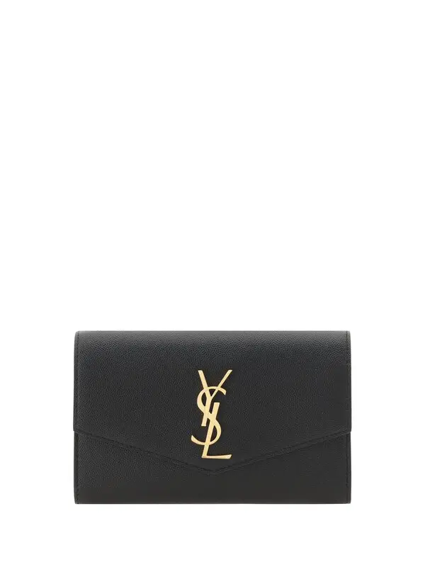 Saint Laurent Chain Wallet - Black