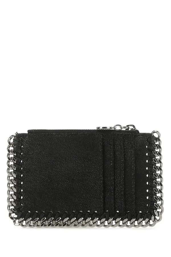 Stella McCartney Shaggy Deer Card Holder - Black