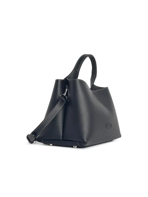 TOD'S Micro Bag In Leather - Black