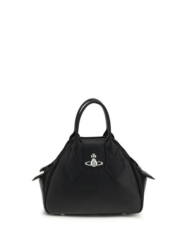 VIVIENNE WESTWOOD Small Yasmine Handbag With Orb Detail - Black