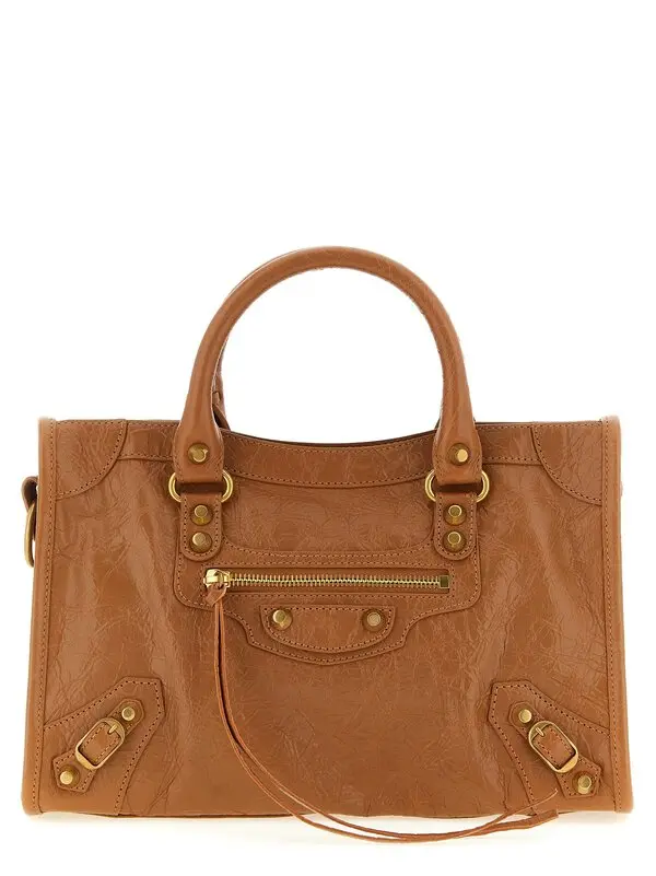 Balenciaga Le City S Handbag - Brown