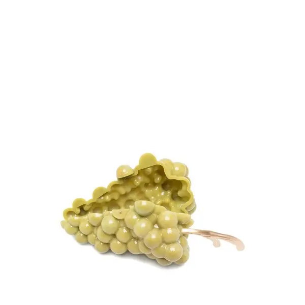 Cult Gaia Acrylic Clutch With Chain Strap