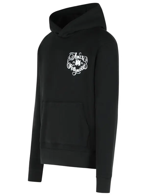Amiri Cotton Hooded Sweatshirt With Hollywood Logo