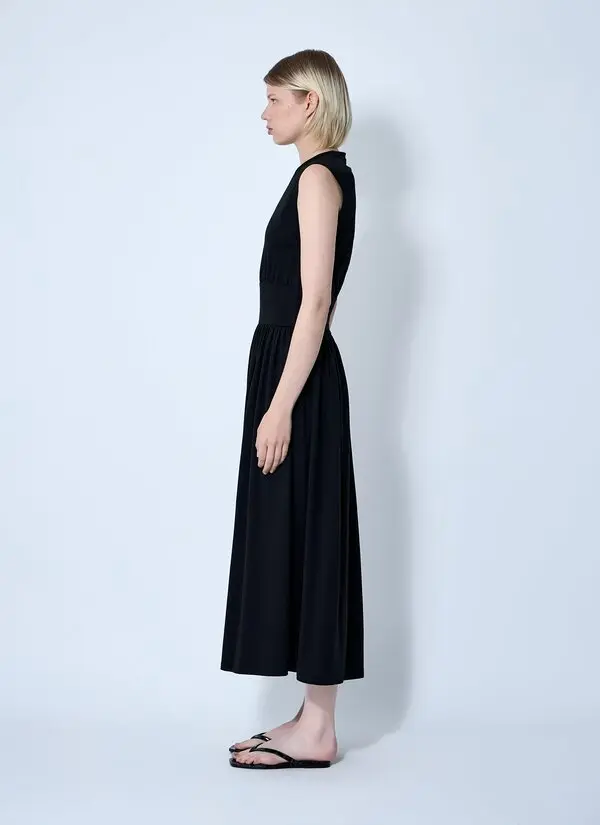 TOTEME Sleeveless Cotton Jersey Dress