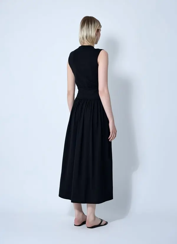 TOTEME Sleeveless Cotton Jersey Dress