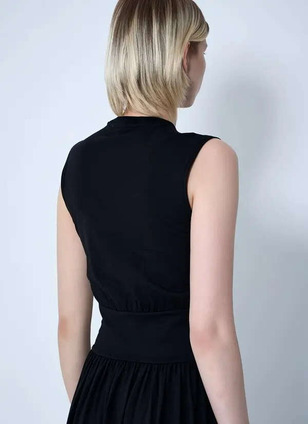 TOTEME Sleeveless Cotton Jersey Dress