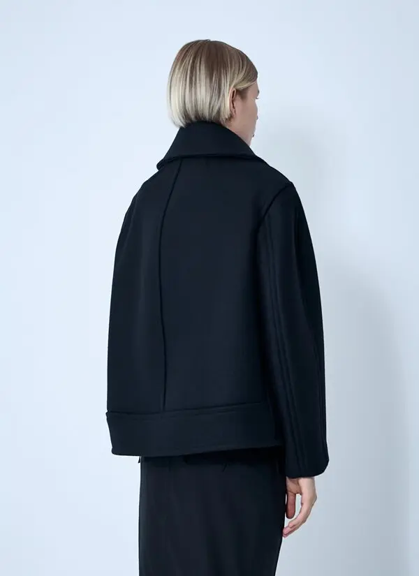 Saint Laurent Double-breasted Wool Coat