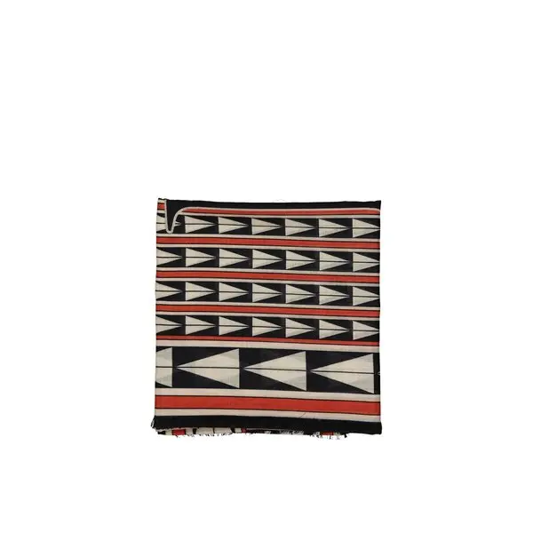 LANVIN Wool Scarf - Black