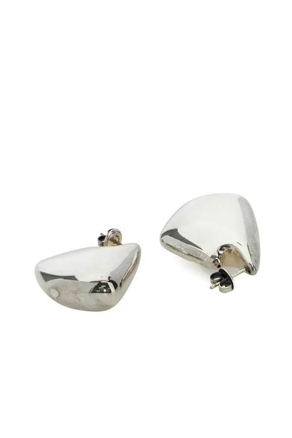 Bottega Veneta Sterling Fin Earrings