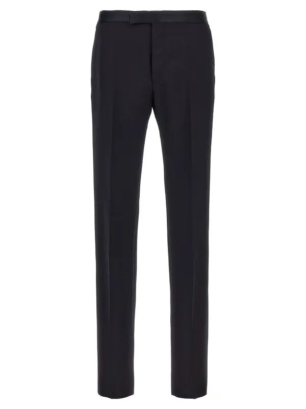 Tagliatore Tuxedo Dress - Blue