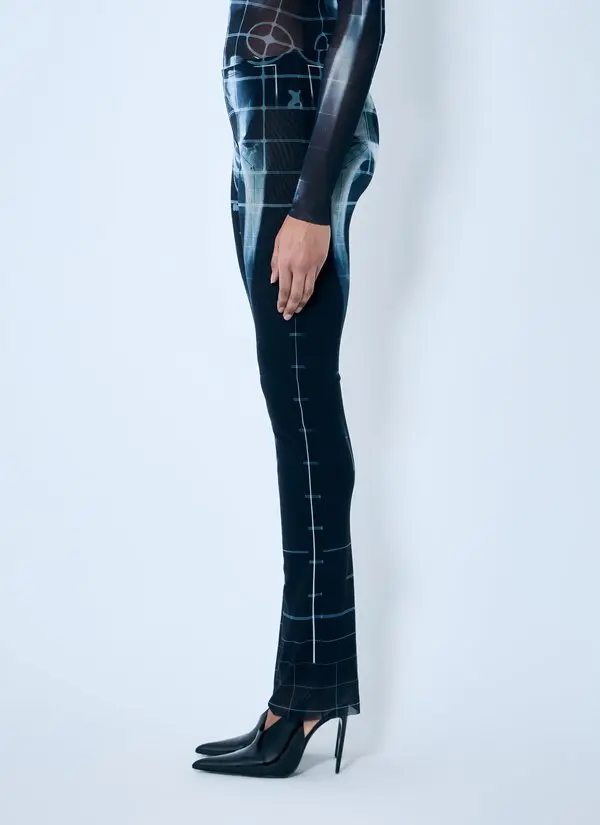 JEAN PAUL GAULTIER Squeletor Mesh Pants