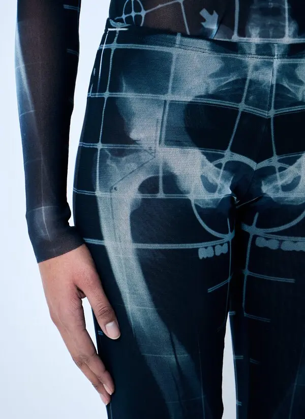 JEAN PAUL GAULTIER Squeletor Mesh Pants