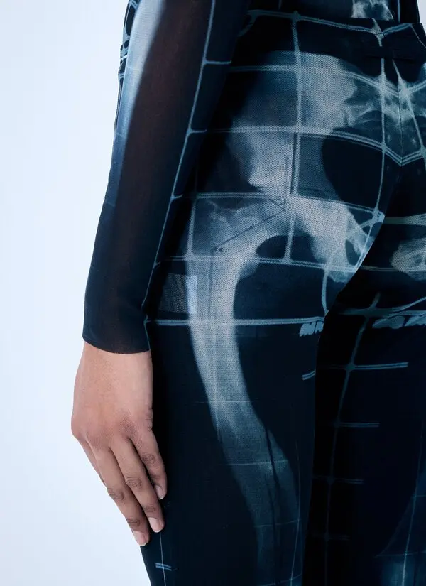 JEAN PAUL GAULTIER Squeletor Mesh Pants