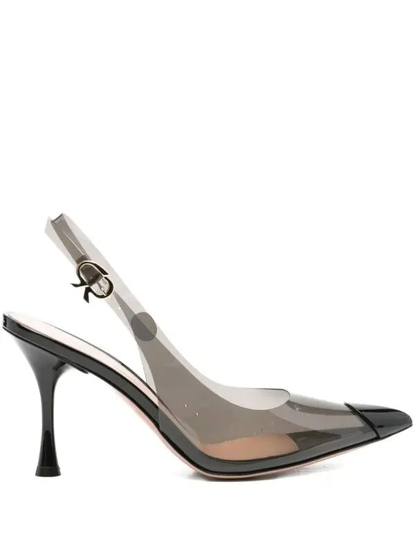 GIANVITO ROSSI Diana 85 Slingback Pumps - Black