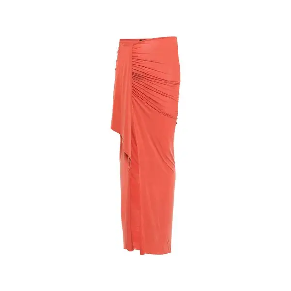 Balmain Asymmetric Draped Skirt