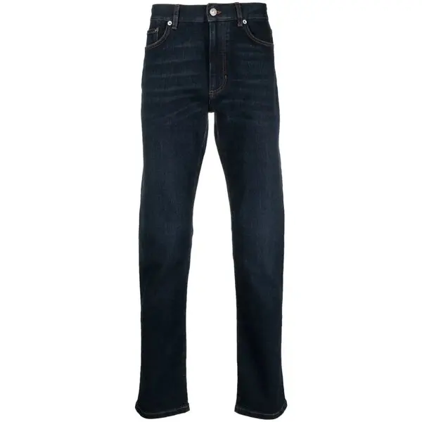 Zegna Slim-fit Denim Jeans - Blue