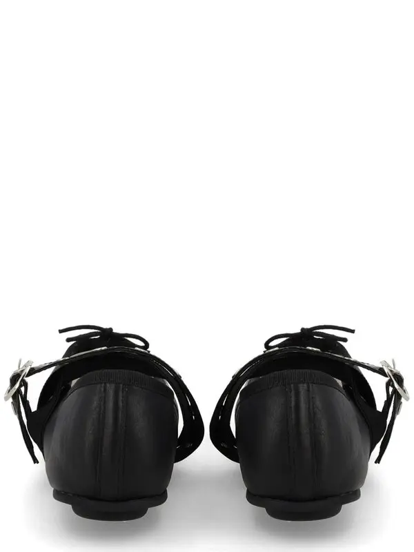 Repetto Ballet Twist Mary Jane Ballerinas - Black