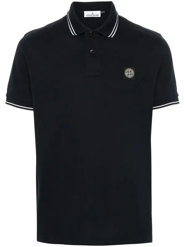 Stone Island Short Sleeves Polo Shirt - Blue