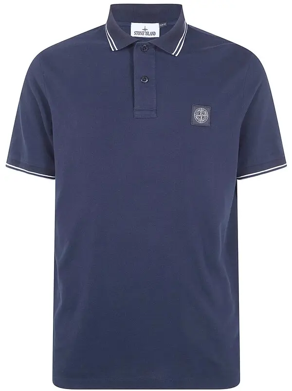 Stone Island Short Sleeves Polo Shirt - Blue