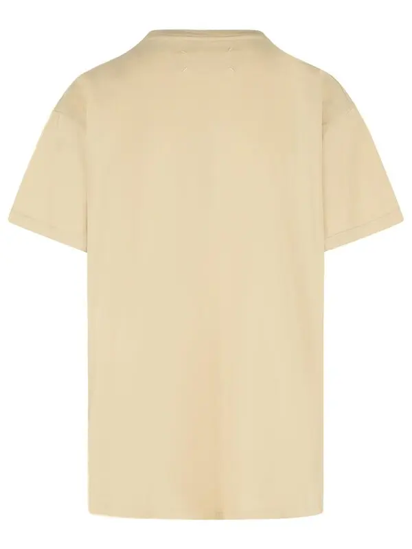 MAISON MARGIELA Cotton T-shirt With Numeric Logo Print