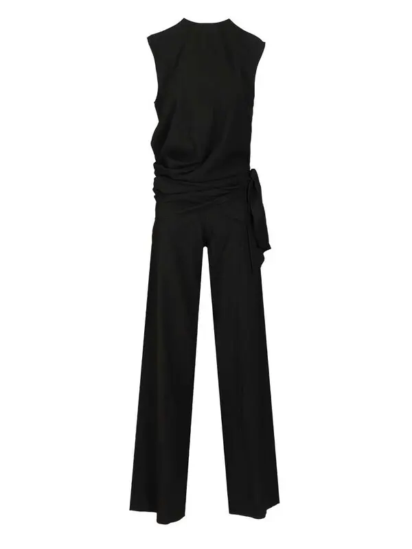 Alaïa Draped Jumpsuit - Black