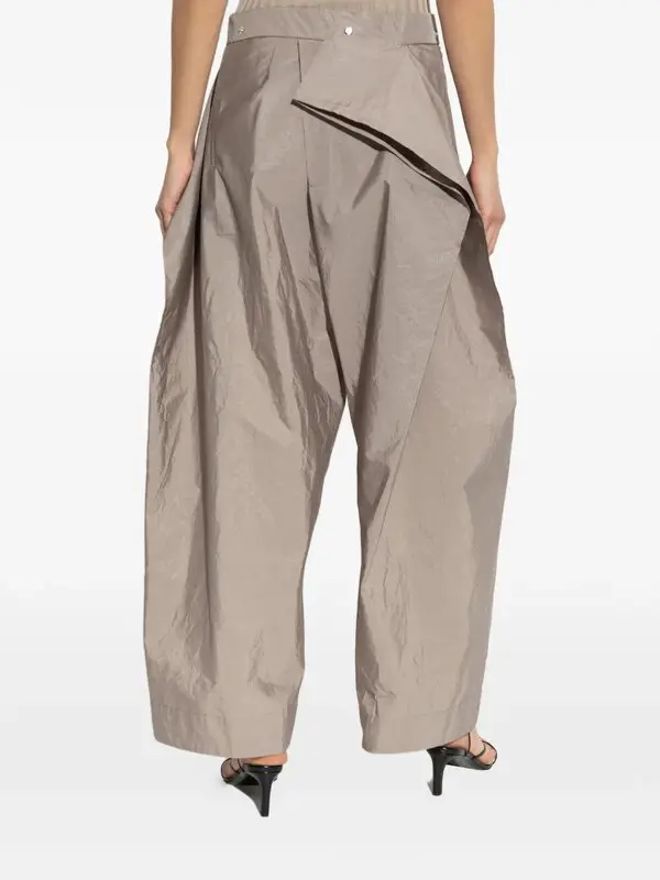 Issey Miyake Akimbo Volume Trousers - Gray