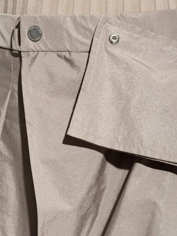 Issey Miyake Akimbo Volume Trousers - Gray