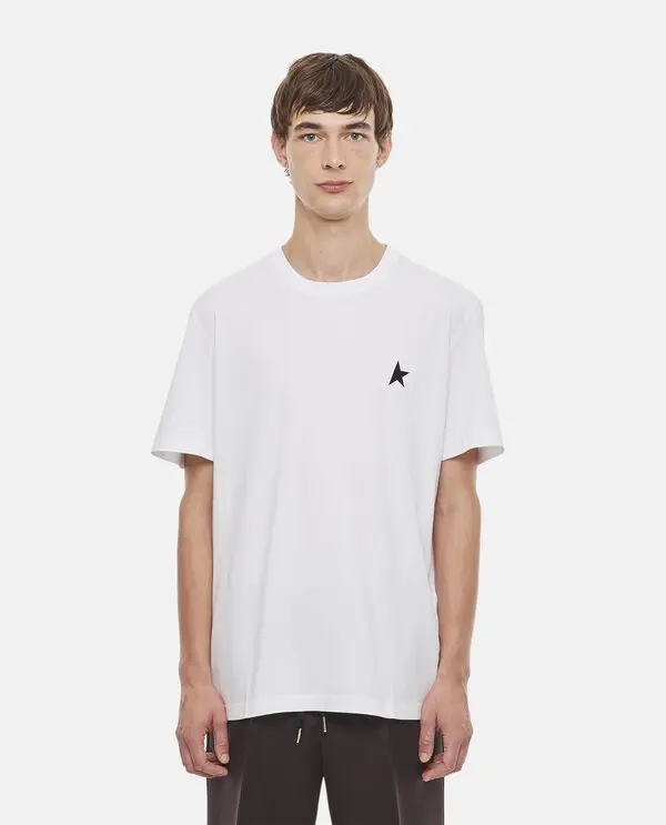 GOLDEN GOOSE Star Cotton T-shirt - Multicolor
