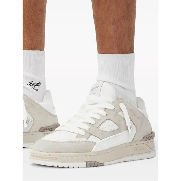 Axel Arigato Neutrals Leather Panel Low-top Sneakers - Cream