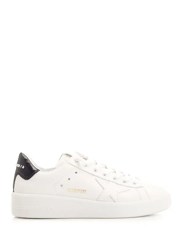GOLDEN GOOSE Pure Star Leather Sneakers - White