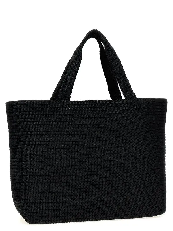 Saint Laurent Raffia Tote Bag