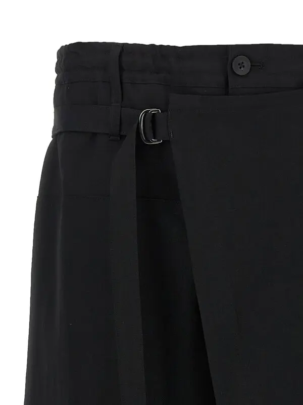 Yohji Yamamoto Standard Wrap" Cool Wool Pants