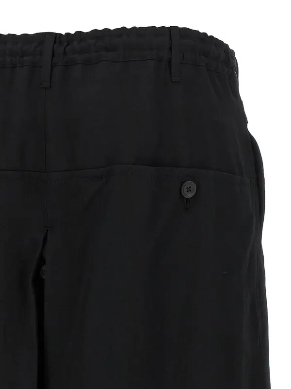 Yohji Yamamoto Standard Wrap" Cool Wool Pants