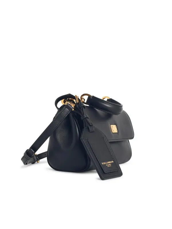 Dolce & Gabbana My Sicily' Leather Handbag - Black