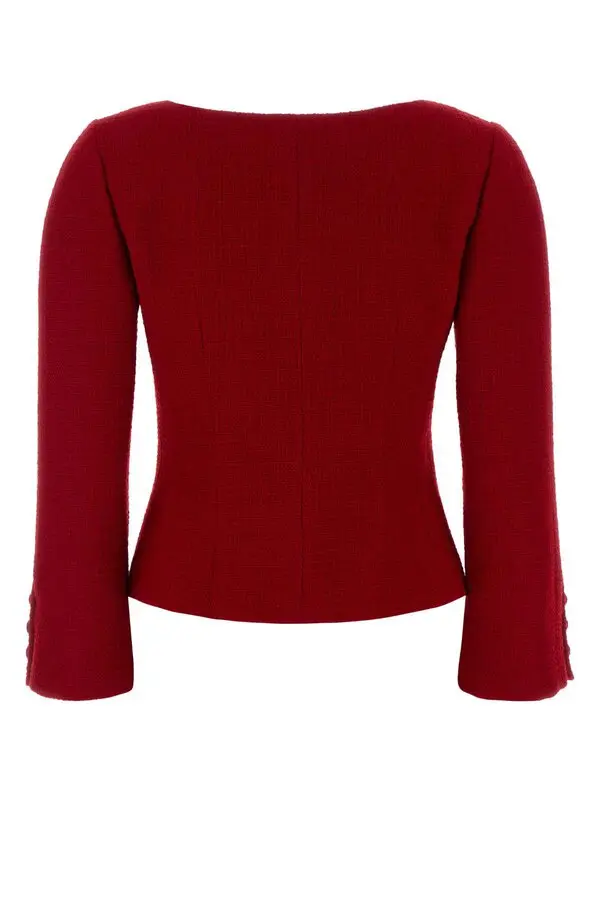 Valentino Garavani Textured Boucle Blazer