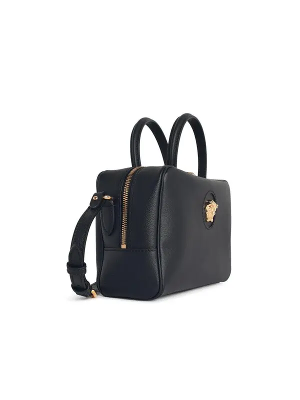 Versace La Medusa Boston Leather Bag