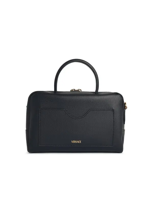 Versace La Medusa Boston Leather Bag