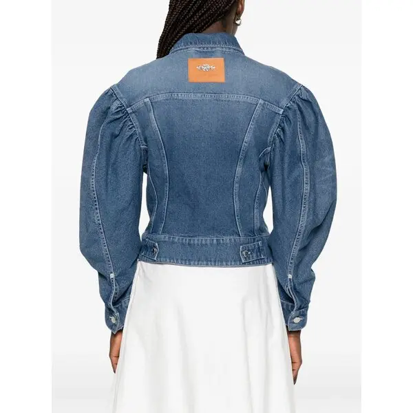 Simone Rocha Embellished Denim Jacket