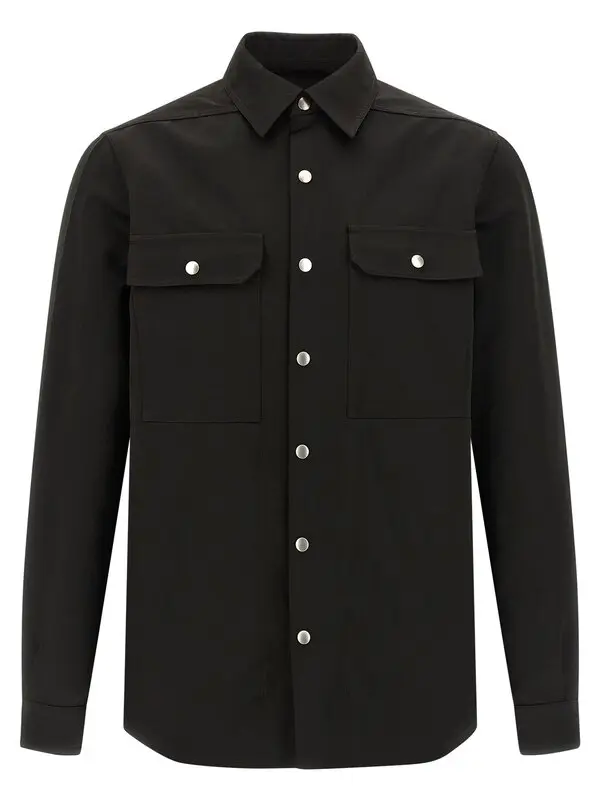 Rick Owens Outershirt' Shirt - Black