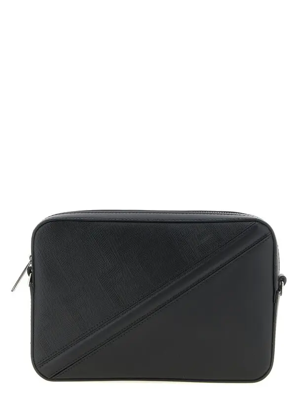Fendi Camera Case Diagonal Shoulder Bag - Black