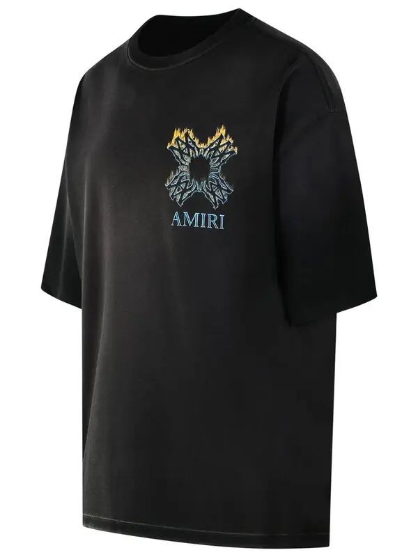 Amiri Quad Ma' Cotton T-shirt - Black