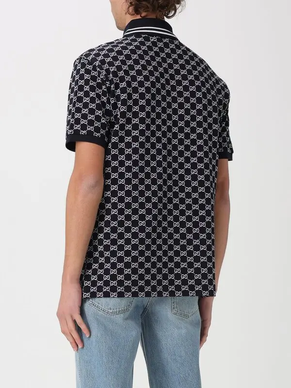 Gucci Polo Shirt Navy - Blue